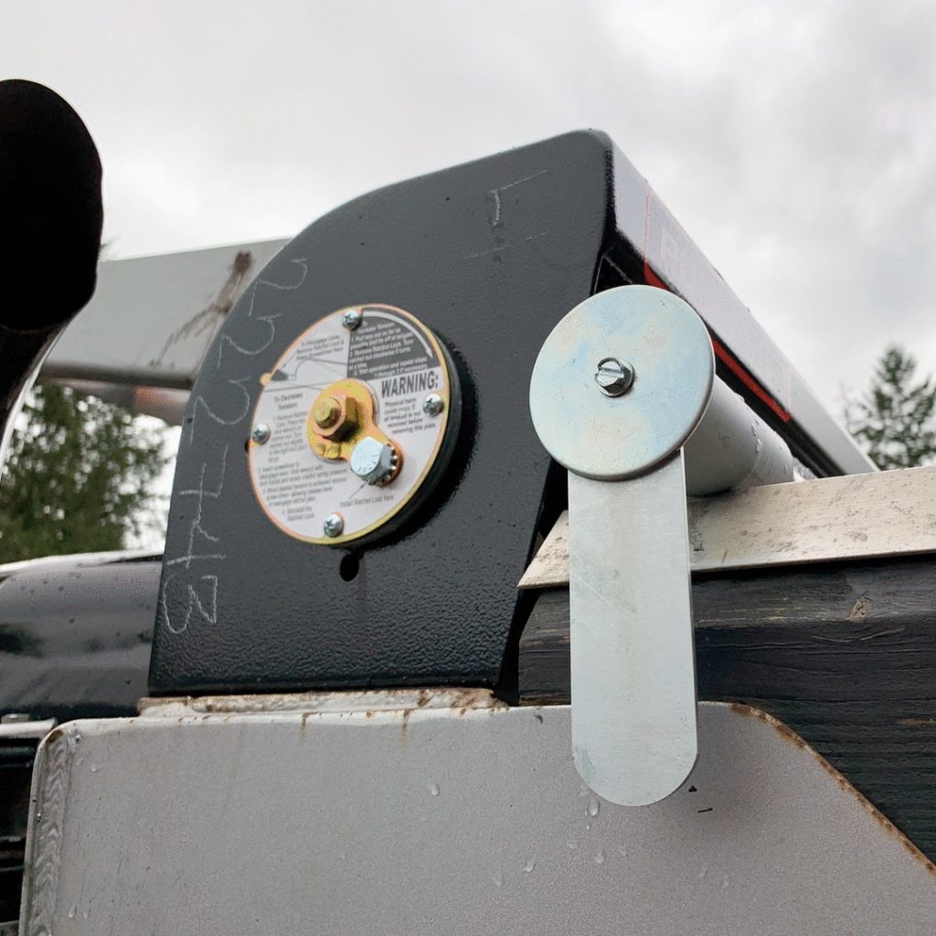 Ratchet Assembly for Pulltarps Semi-Automatic Tarp Systems - Pulltarps Mfg