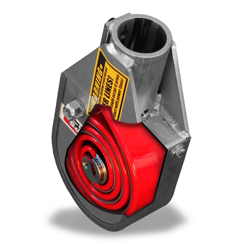 Single Spring Pivot Only, Driver's Side Pivot Pin - PullTarps Parts