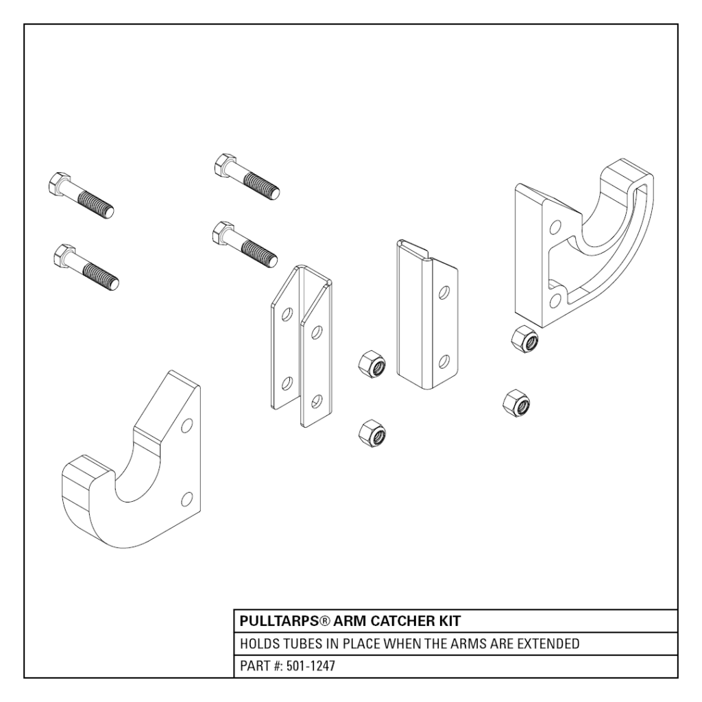 Arm Catcher Kit - Pulltarps Mfg