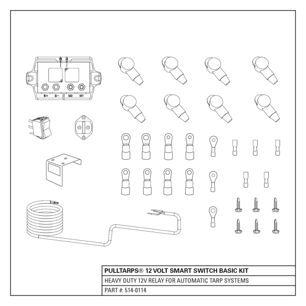 Heavy Duty 12v Relay, 12v Remote Switch - PullTarps