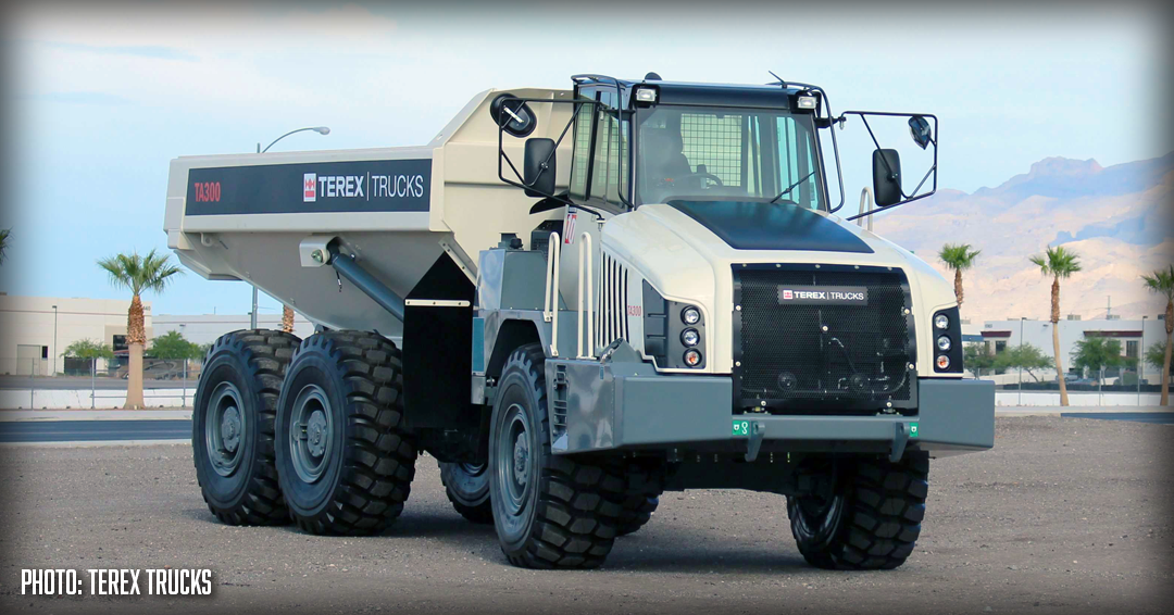 Terex Dump Trucks Intros Upgraded TA300 Artic - Pulltarps