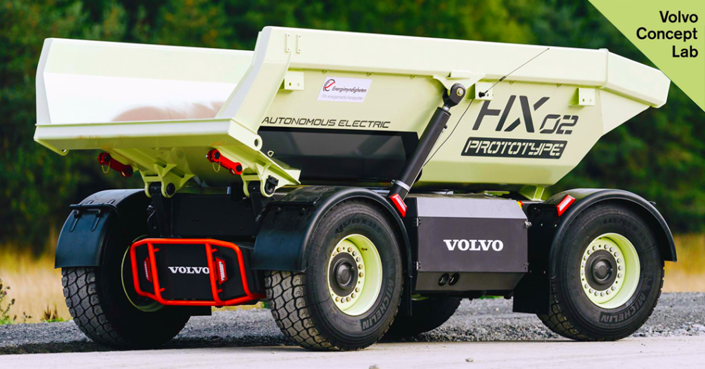 Volvo CE & Skanska Field Test of Electric Site Quarry - Pulltarps