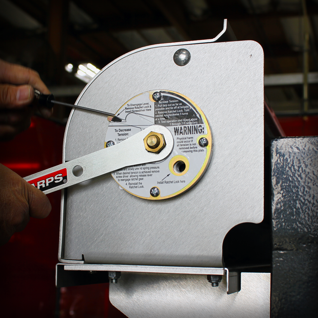 Semi-Automatic Ratchet Tarp System - Pulltarps