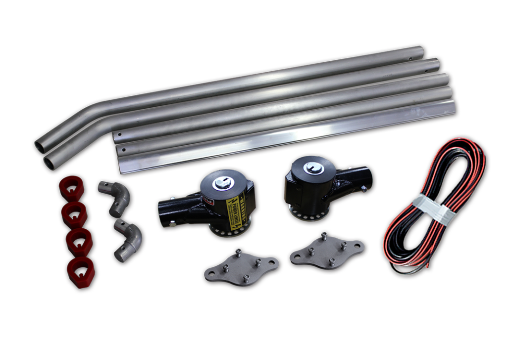 Enclosed 4-Spring Extended Reach Arm Kit | Pulltarps
