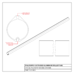 89in Electric Roller Tube Assembly - Pulltarps Mfg