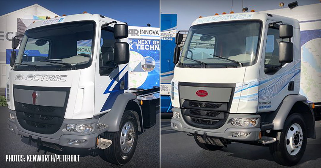 Kenworth & Peterbilt Electric Trucks Debut 2020