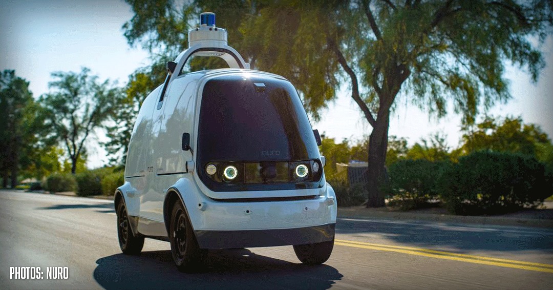 Light-duty autonomous delivery vehicles approved - Pulltarps Mfg