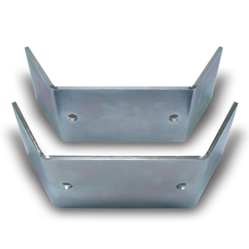 4 Inch Offset Mounting Bracket - Set of Two - Pulltarps Mfg