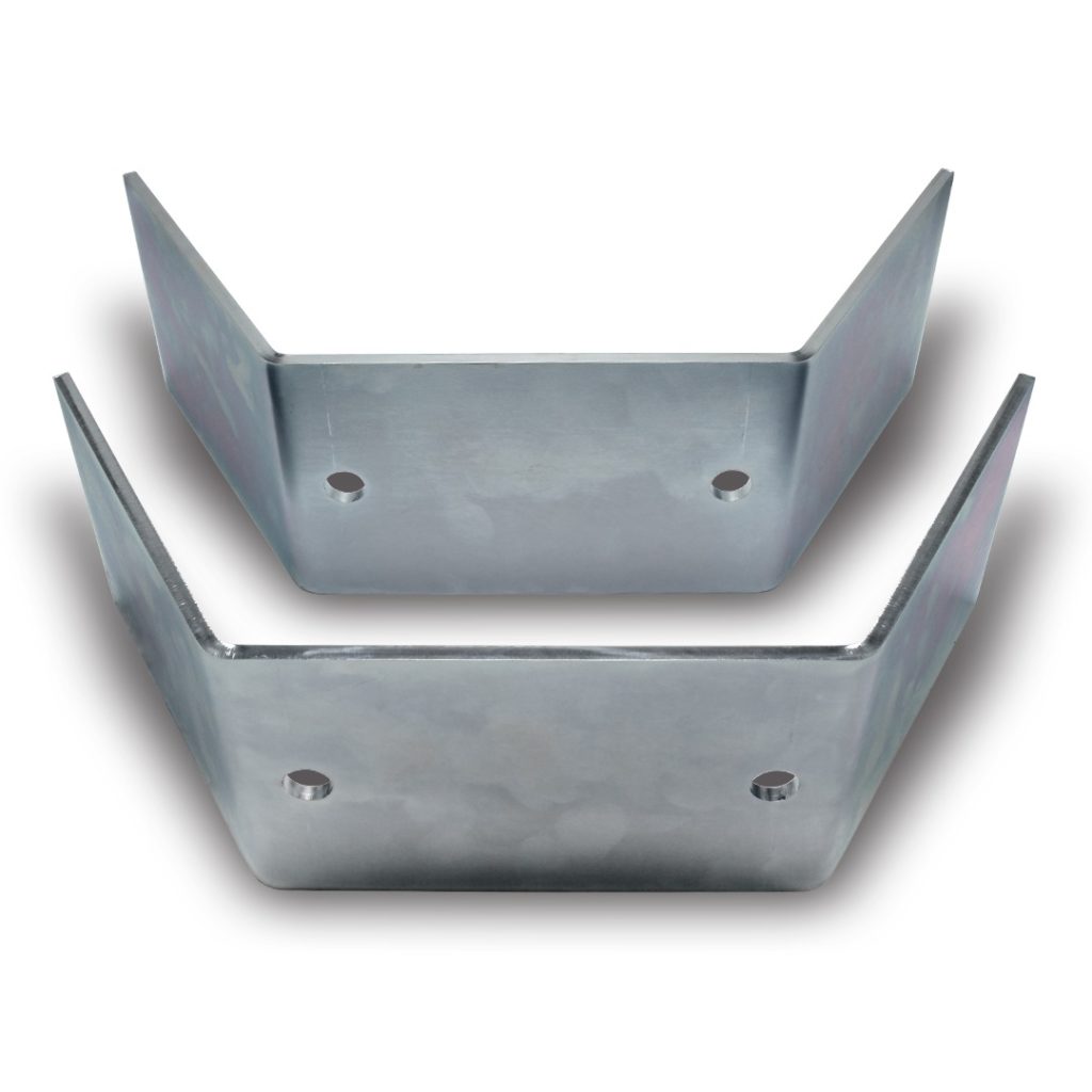 6 Inch Offset Mounting Bracket - Set of Two - Pulltarps Mfg