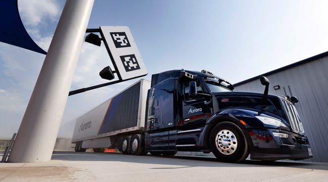 Aurora Self-Driving Truck Testing in Texas